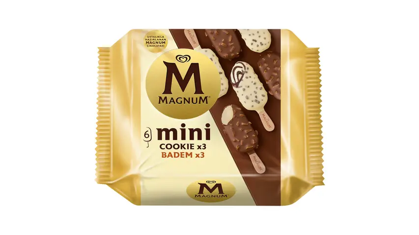 Algıda magnum mını cookıe badem 338ml Dondurma ALGİDA