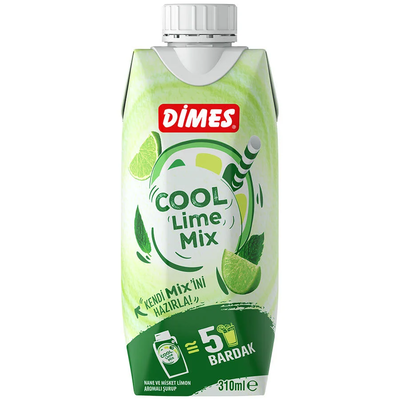 Dımes cool lıme ozu 310 ml Kahve DİMES