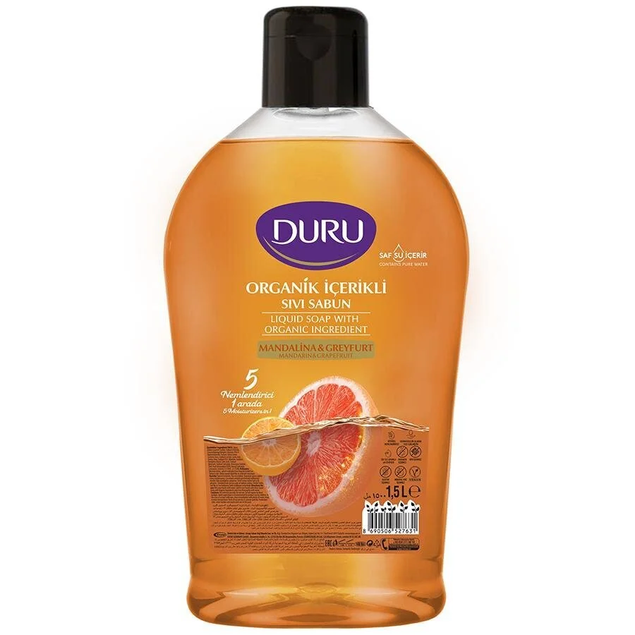 Duru sıvı sabun 1,5 lt mandılana-greyfurt Sıvı Sabun DURU