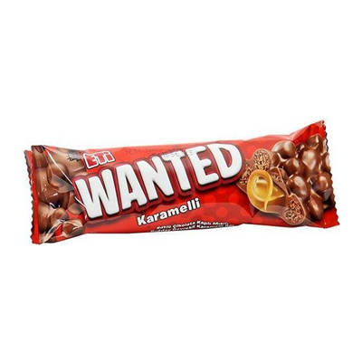 Etı wanted karamellı bar 22gr Çikolata, Gofret ETİ