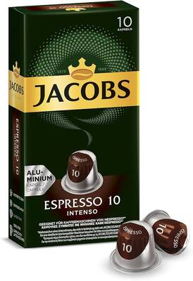Jacobs capsule espresso 10 ıntense 52 gr Kahve JACOBS