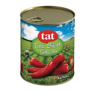 Tat bıber salcası tatlı tnk 810 gr Salça TAT