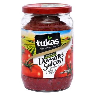 Tukas domates salcası 700 gr cam Salça TUKAŞ